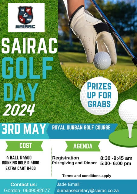 DBN Golf Day 2024 – SAIRAC